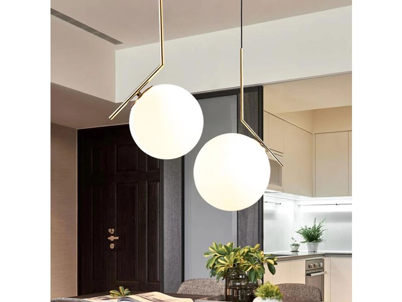 Lampada a sospensione Flos Ic lights suspension 2 stile Design a prezzi ...