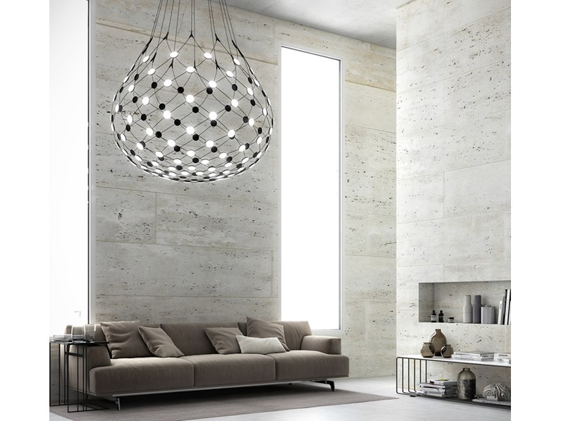 Lampada a sospensione stile Design Mesh d86npi Luceplan a prezzi outlet