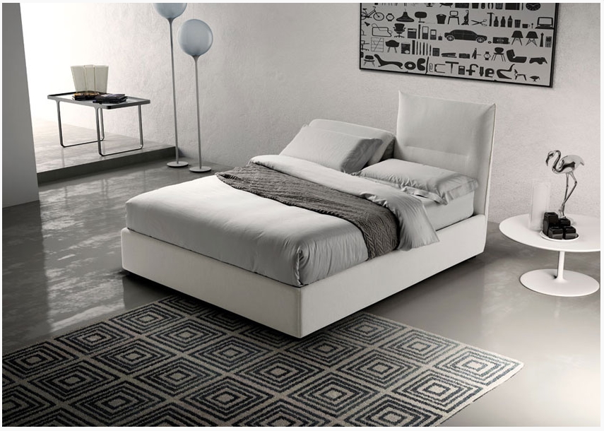 Letto Samoa matrimoniale modello Sharp - Letti a prezzi scontati