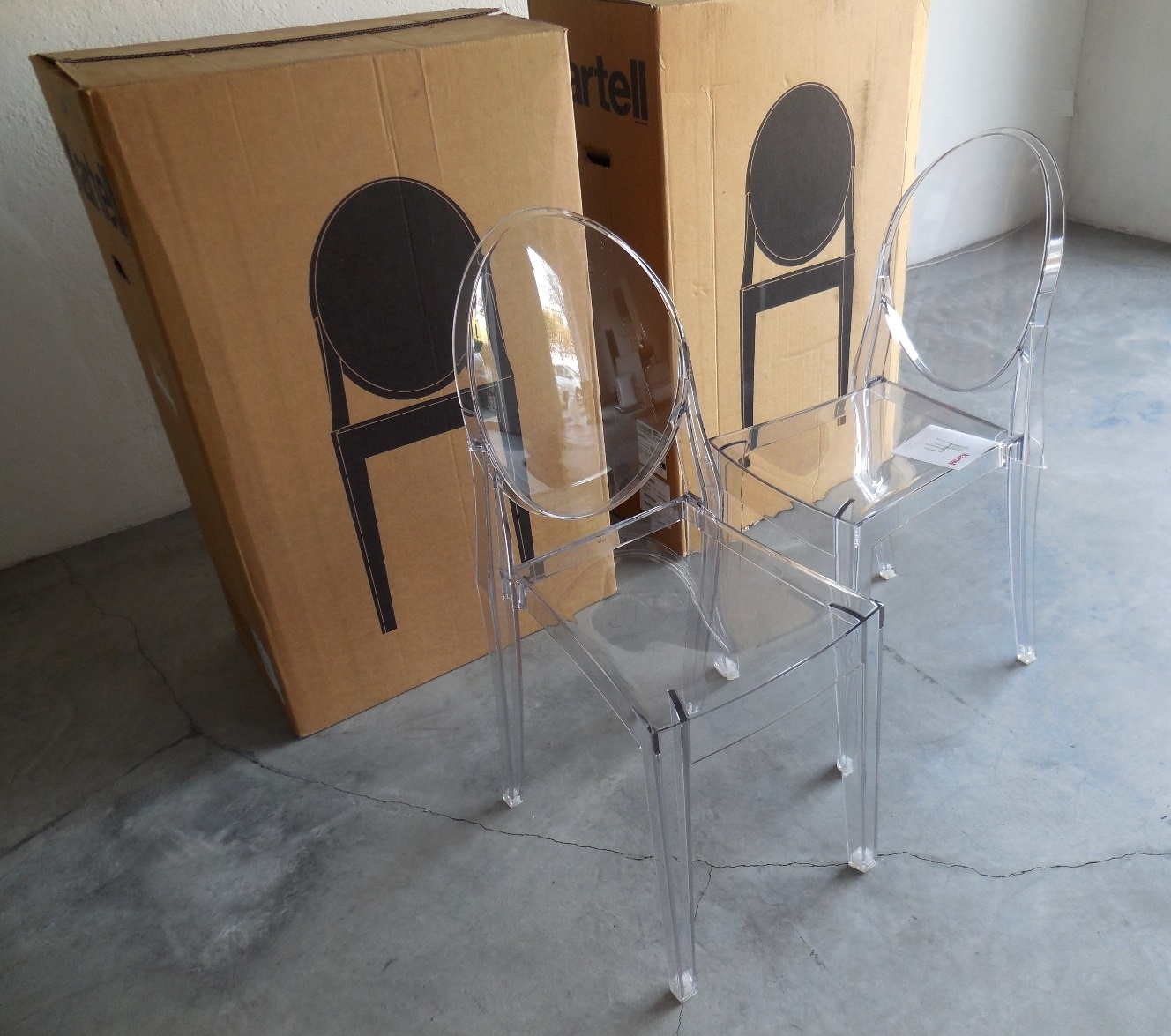 Sedia Kartell Vendita online, victoria ghost set 4 sedie kartell Design ...