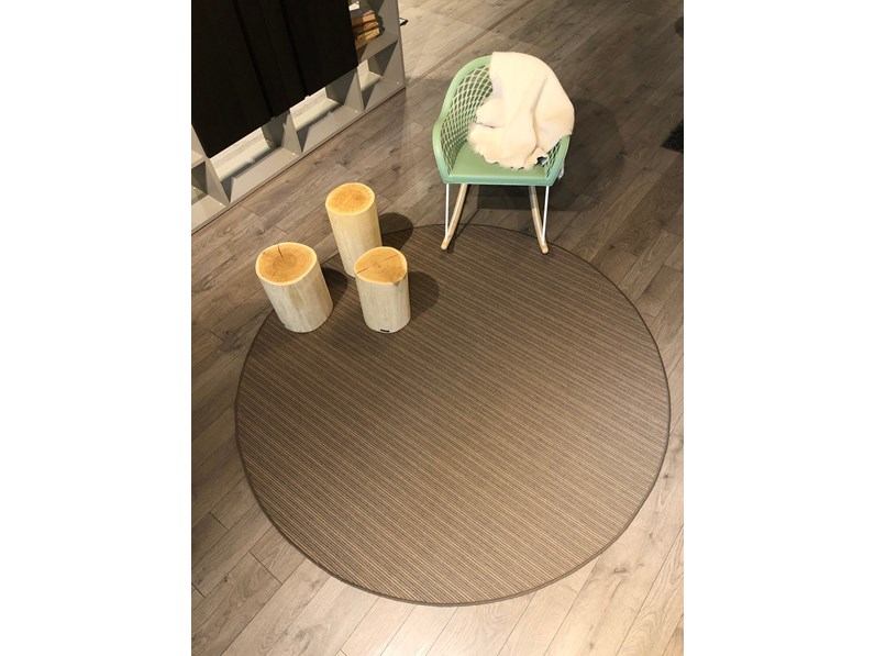 Tappeto rotondo in stile moderno Spring Besana a prezzo scontato